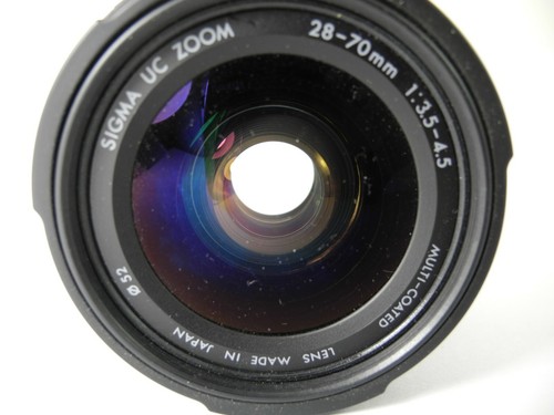 SIGMA MINOLTA MOUNT 28~70 ZOOM PERFECT GLASS SMOOTH | eBay