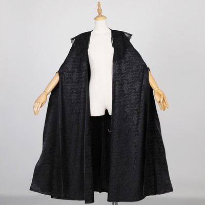 Medieval Cloak Renaissance Gothic Halloween Vampire Wizard Cloak Split ...
