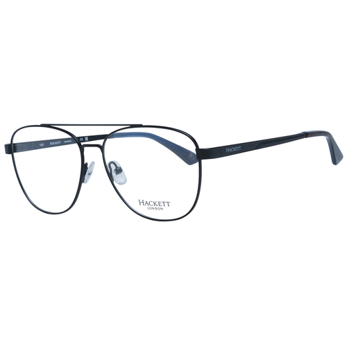 Hackett Glasses Frames Men's Black Pilot-Aviator Metal HEK1270 022 55mm ...