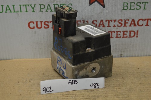 2008 Dodge RAM 1500 Anti Lock Brake Unit ABS 55366355AI Module 983-9C2 ...