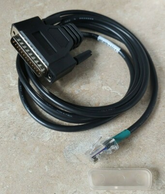 NCR 1639-K332 497-0510118 RJ45 Male to DB25M Serial Receipt Printer 76 ...