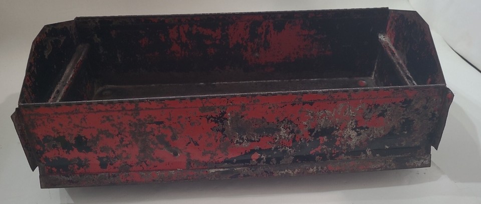 Proto Tool Box Vintage Mechanic Portable All Metal 21"x7.5" Removable ...