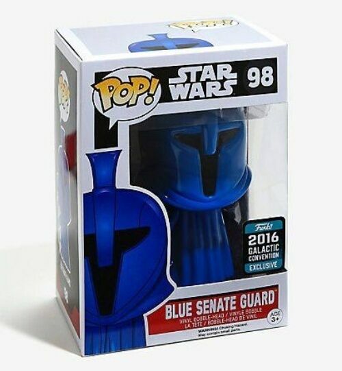 Funko Pop Star Wars Blue Senate Guard 2016 Galactic Convention Read for ...