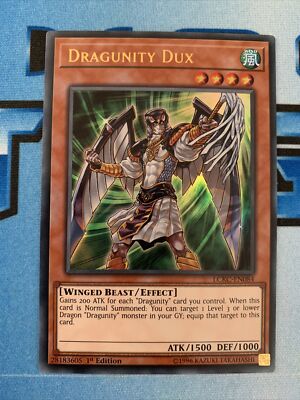 Yugioh Card - Dragunity Dux *Ultra Rare* LCKC-EN084 (NM/M) | eBay