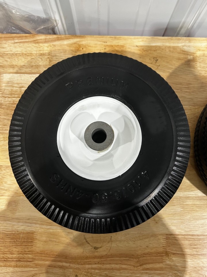 15087 Rotary Flat Free Toro 4.10/3.50-4NHS 10" Tires - 2 QTY | eBay