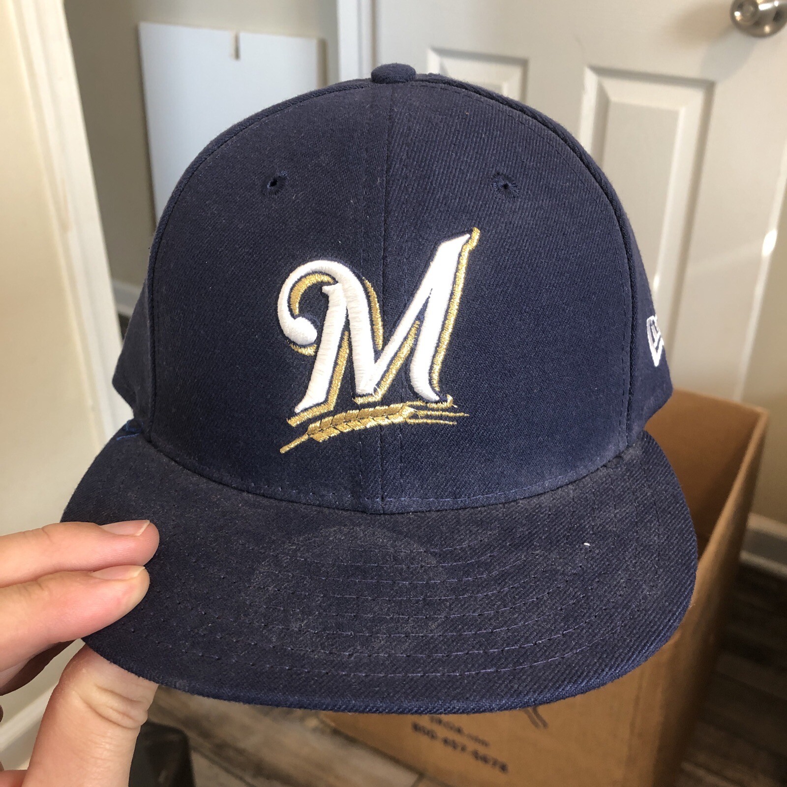 New Era 9Fifty Official Team Colors MLB Milwaukee Brewers Basic ...