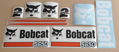 BOBCAT S650 DECAL STICKER SET SKID STEER KIT NB65 | eBay