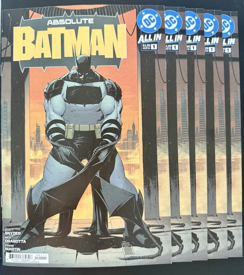 ABSOLUTE BATMAN #1 NICK DRAGOTTA MAIN COVER A 1ST PRINT DC COMICS (NM ...