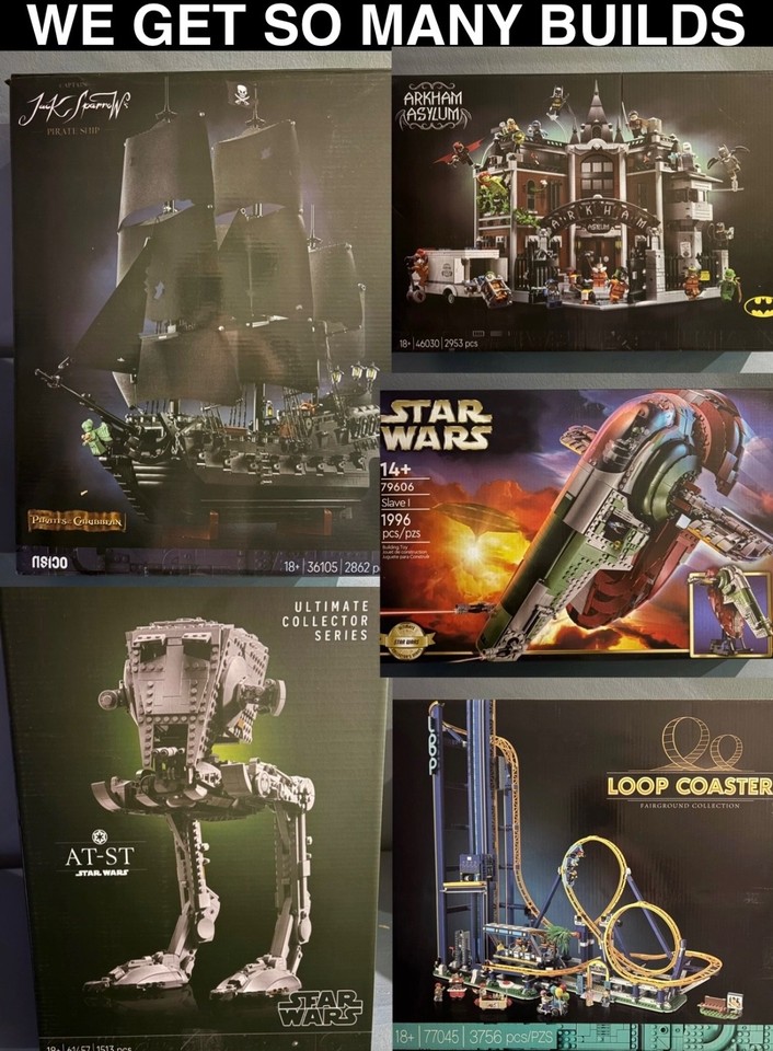 STAR WARS MOC 75417 AT-ST MOC NEW & SEALED | eBay UK