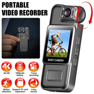 1080P HD Police Body Camera Audio Video Cam Recorder Night Vision DVR ...