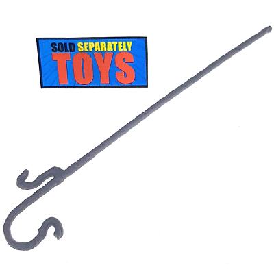 Robin Hood Friar Tuck BATTLE STAFF Prince of Thieves gray accessory ...