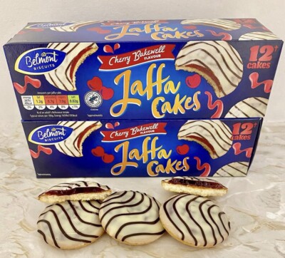 Limited Edition Cherry Bakewell Jaffa Cakes 1x12 Pack | eBay UK