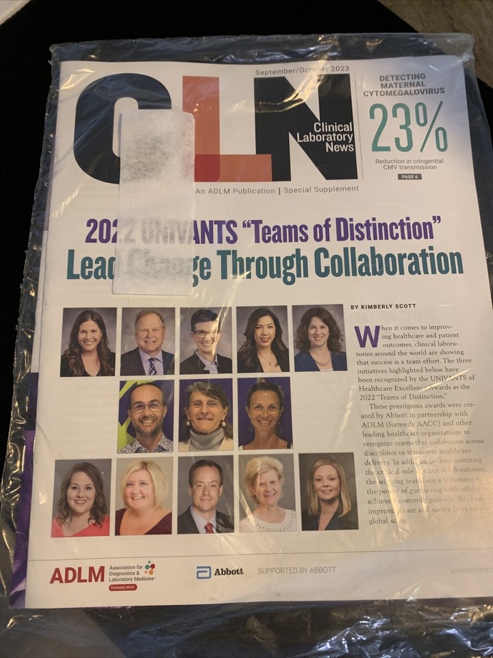 Clinical Laboratory News Sept. / Oct. 2023 CLN Magazine | eBay