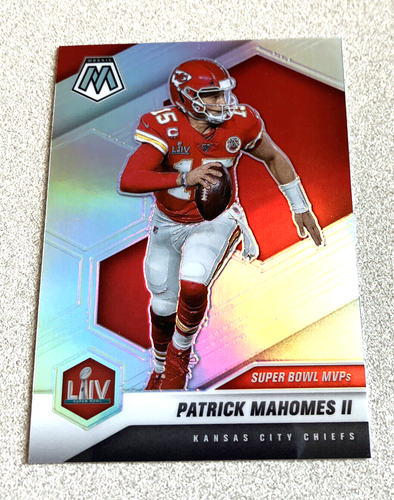 2021 Panini Mosaic - Super Bowl MVPs Silver Prizm #288 Patrick Mahomes ...