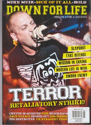 TERROR DOWN FOR LIFE MAGAZINE ISSUE #6 2018 | eBay