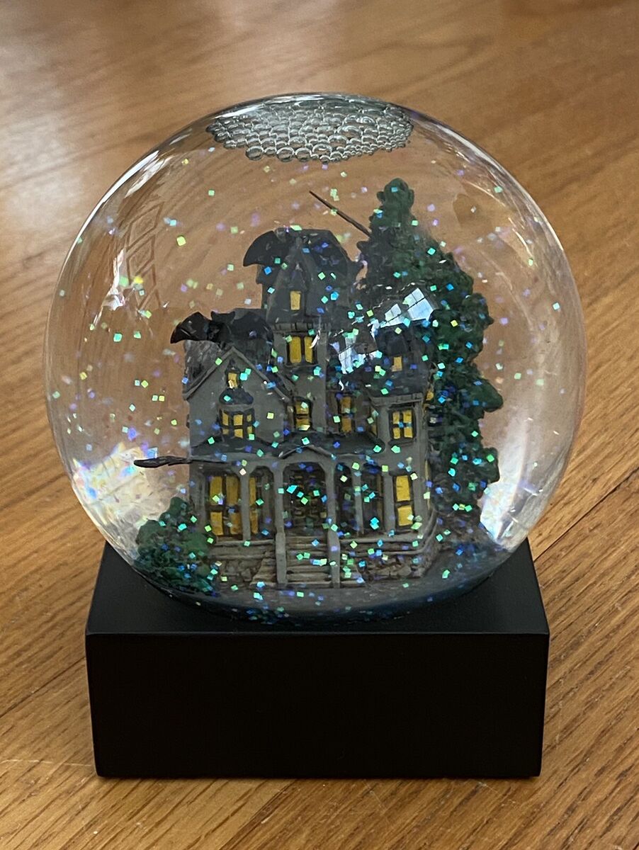 Snow Globe Summit Collection Haunted House Halloween Glitter Snow Globe Summit Collection Haunted House Halloween Glitter