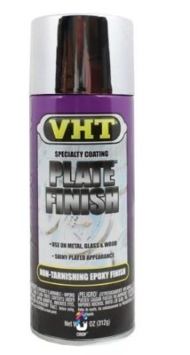 VHT PLATE FINISH Paint CHROME LOOK Spray Paint 11 OZ Can VHT SP5251 ...