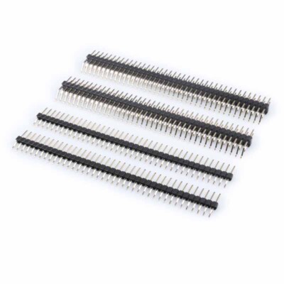 1X40P 2*40P Single/Double Row Horizontal PCB Connector Strip Header 2 ...