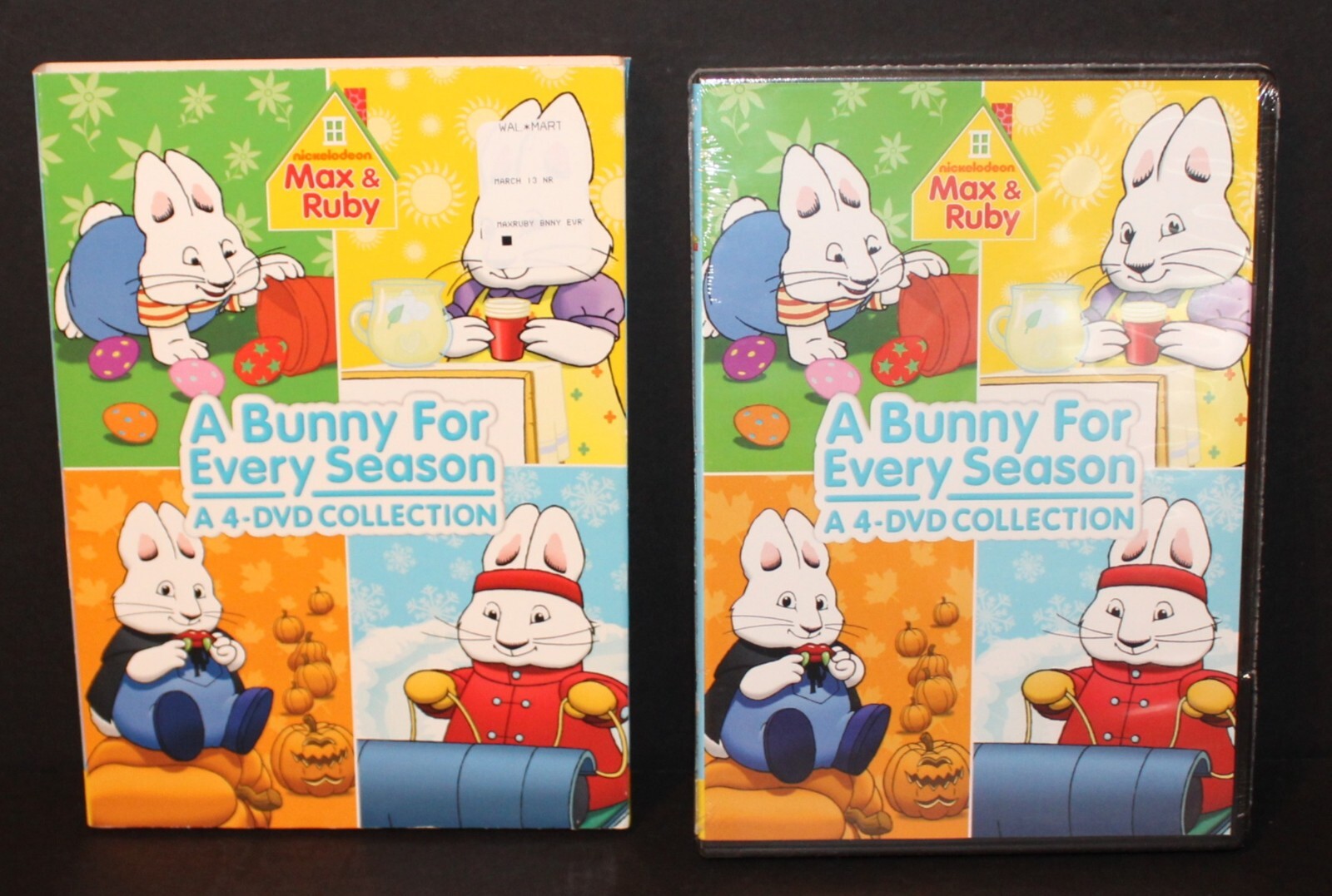 Max Ruby: A Bunny for Every Season Collection (DVD, 2013, 4-Disc Set ...
