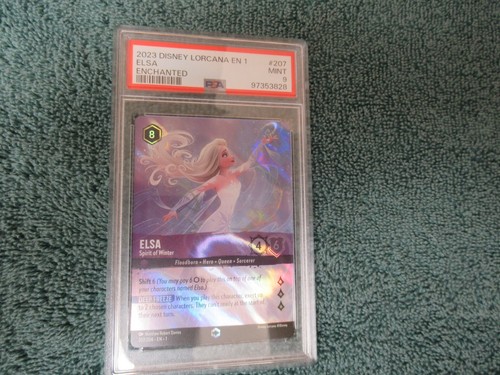 2023 Disney Lorcana First Chapter Enchanted Elsa Spirit Of Winter #207 ...