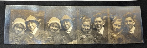 Vintage Photobooth Strip, 4 Photo Strip, Cute Young Couple In Unique ...