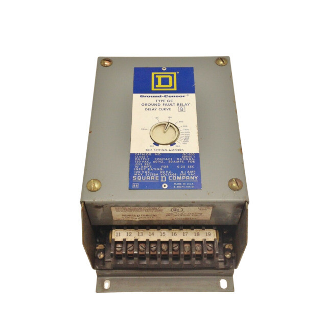 Square D GC100 Ground Fault Relay for sale online | eBay