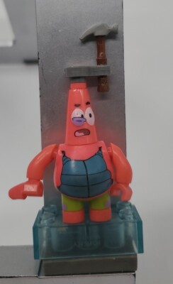 Spongebob Squarepants Movie Mega Bloks Series 2 Patrick Hammerhead | eBay