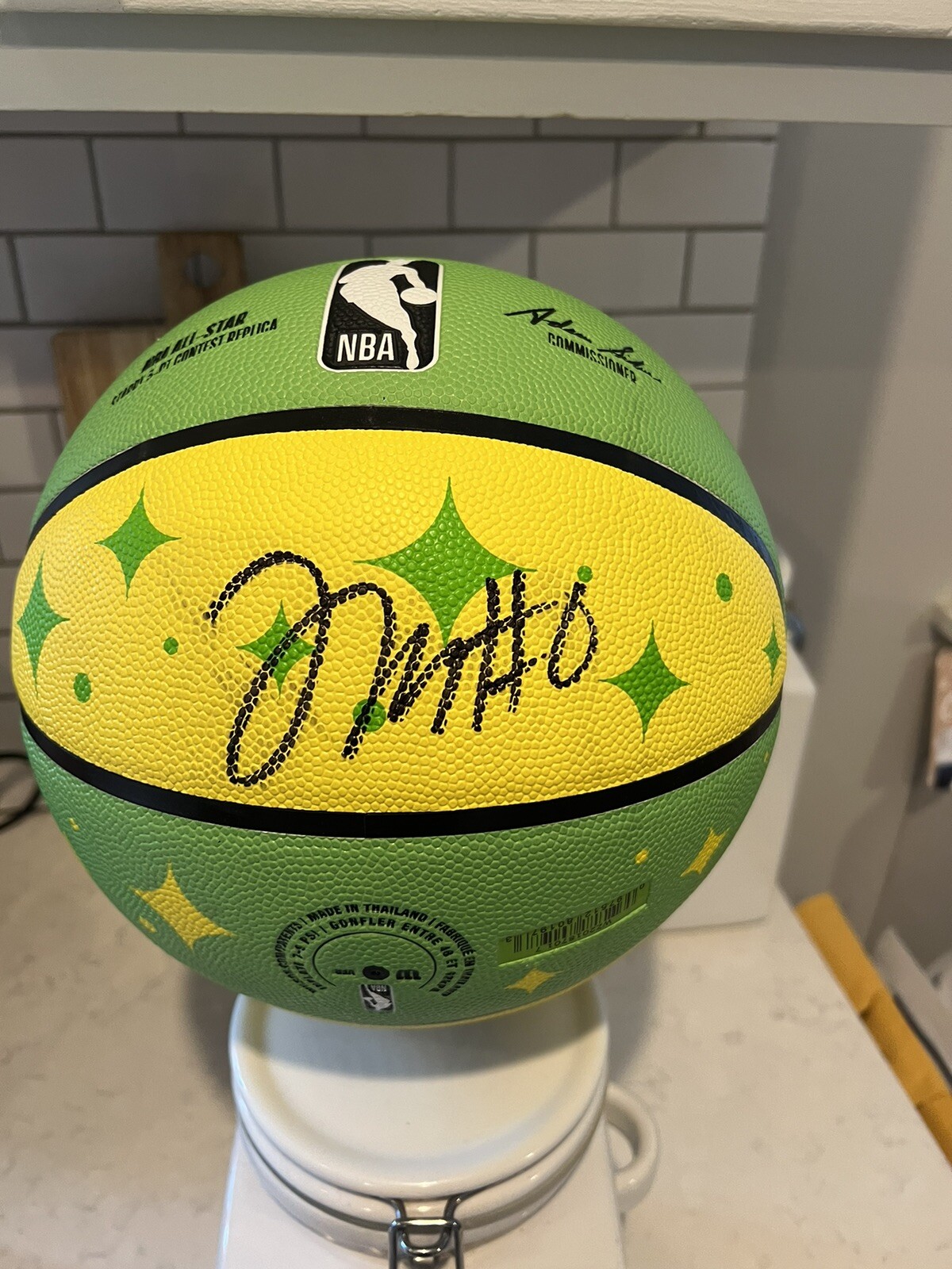 Wilson Starry NBA 2024 All Star Basketball | Grelly USA