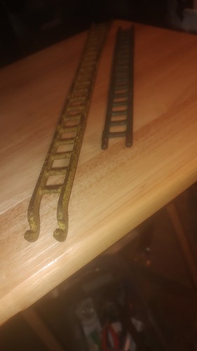Cast Iron Ladders For Horse Drawn Fire Wagon HUBLEY Arcade | eBay