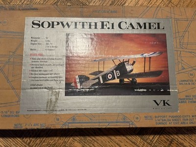 Proctor VK Sopwith Camel Balsa Model Airplane Kit | eBay