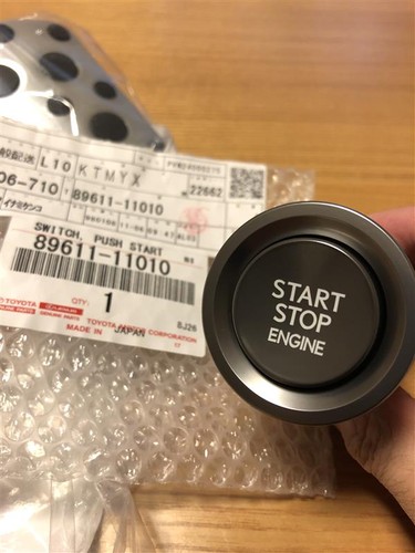 Genuine Toyota Lexus Push Start Stop Engine Button Switch 89611-11012 F ...