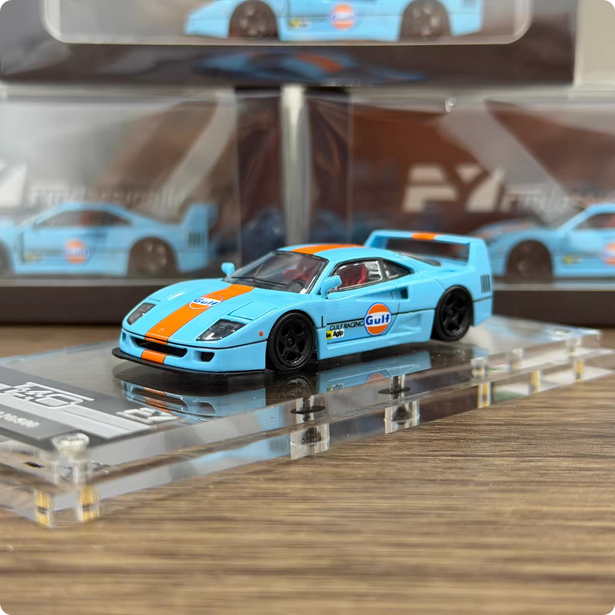 Findclassically 1:64 Ferrari F40 GULF alloy simulation car model ...