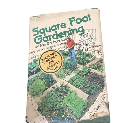 "Square Foot Gardening"by Mel Bartholomew 1981 Hardcover EUC Vintage | eBay