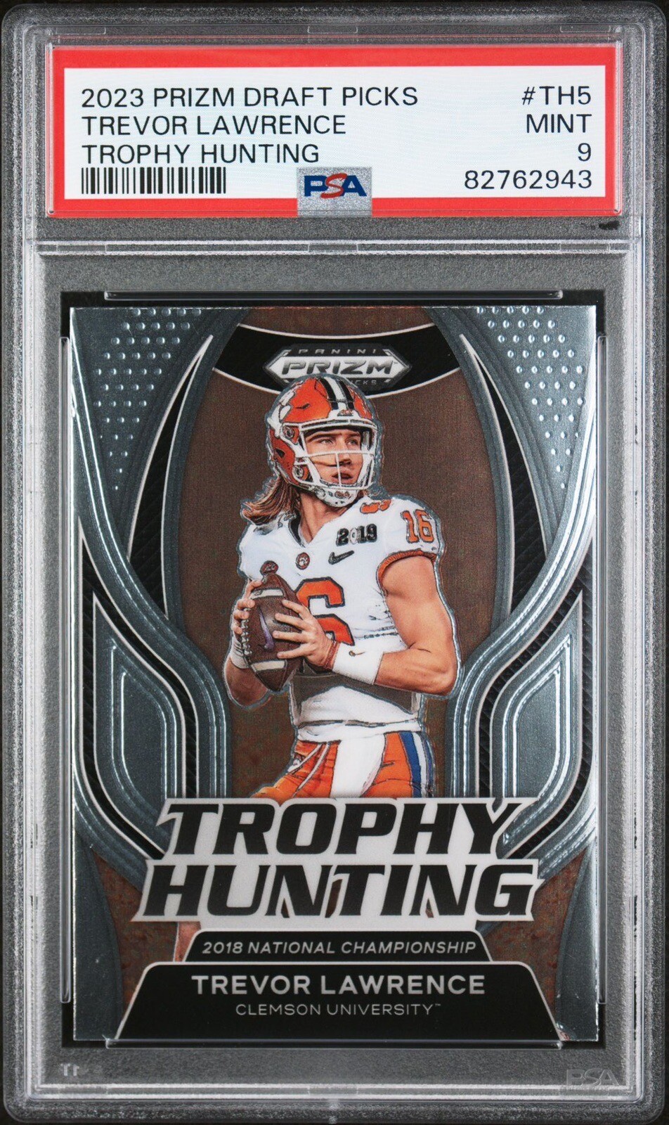 2023 Panini Prizm Draft Picks - Trophy Hunting #TH-5 Trevor Lawrence ...