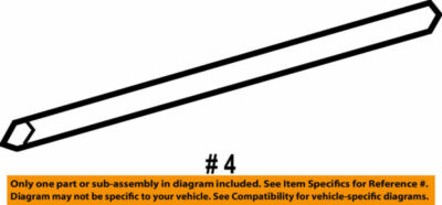 68164-35041 Toyota Weatherstrip, rear door glass, outer lh 6816435041 ...