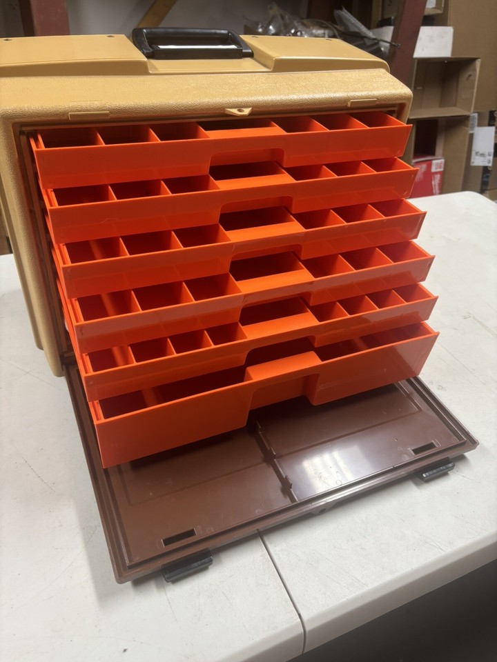 HO Slot Car Carrying Case Racer’s Storage Box Heavy Duty Plastic | eBay