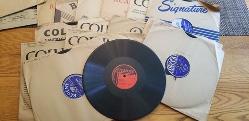Lot of 15 Vintage 78 rpm 10" Records RARE Hits All In Great Condition ...