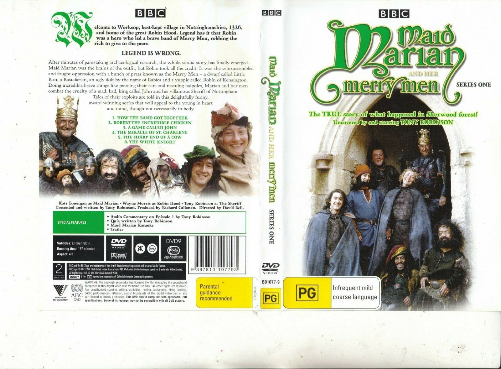 Maid Marian And Her Merry Men-1989-TV Series UK-[Series One]-DVD | eBay ...