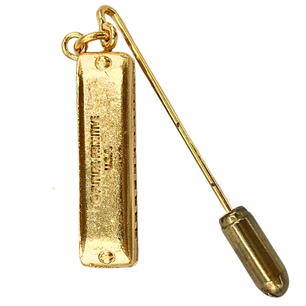 Pin Harmonica Gold Pin Harmony Collection | eBay
