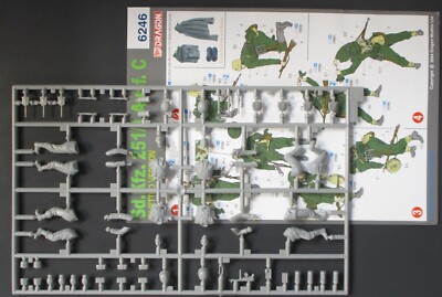 Dragon 1/35th Scale German Panzerjagers Figure Set No. 6058 - No Box | eBay