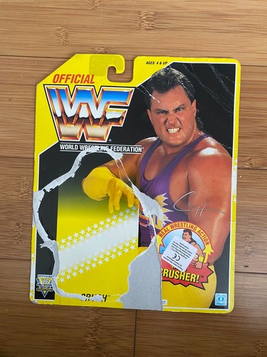WWE KONA CRUSH HASBRO WRESTLING ACTION FIGURE BACKING CARD WWF SERIES 7 ...