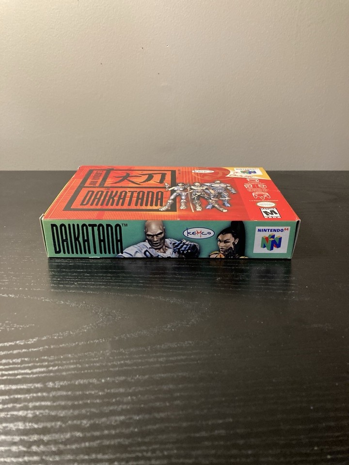 Daikatana N64 Nintendo 64 RARE John Romero 2000 | eBay