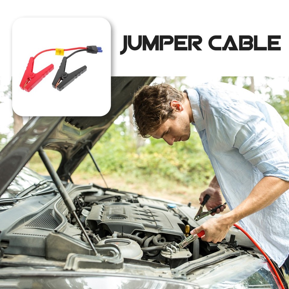 Clamp Jumper Cable Booster Connector for Universal Car Battery | eBay ...