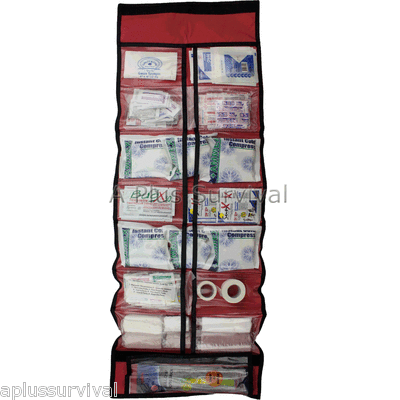 Deluxe Coach Roll Sports Emergency First Aid Kit School Baseball ...