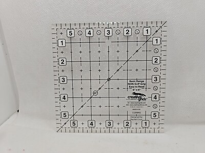 Creative Grids Basic Range 6in Square Quilt Ruler - CGRBR2 | eBay