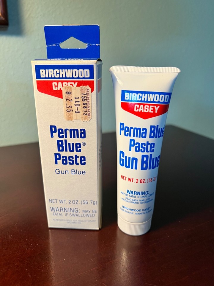 2 VTG Gun Cleaners Hoppe's No.9 Nitro Powder Solvent & Perma Blue Gun ...