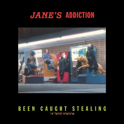 JANE'S ADDICTION Been Caught Stealing BANNER HUGE 4X4 Ft Fabric Poster ...