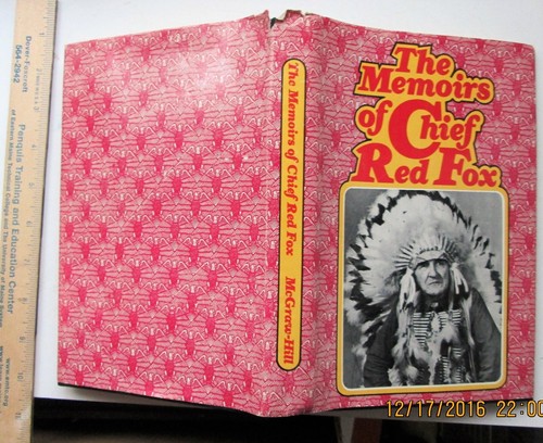 The Memoirs of Chief Red Fox 1971 | eBay