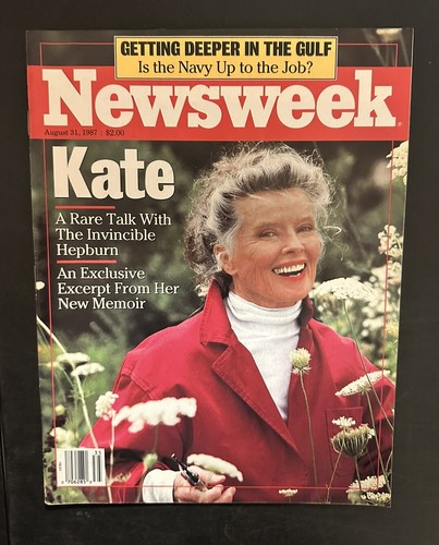 1987 August 31st NEWSWEEK Magazine, Kate Hepburn (Katherine) | eBay