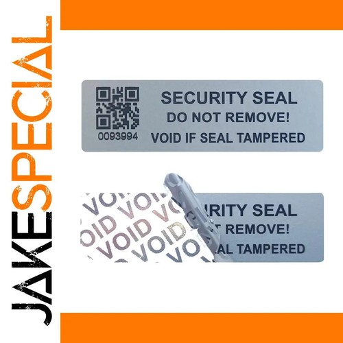 Tamper Proof QR Code Security Stickers 150 Pack | eBay